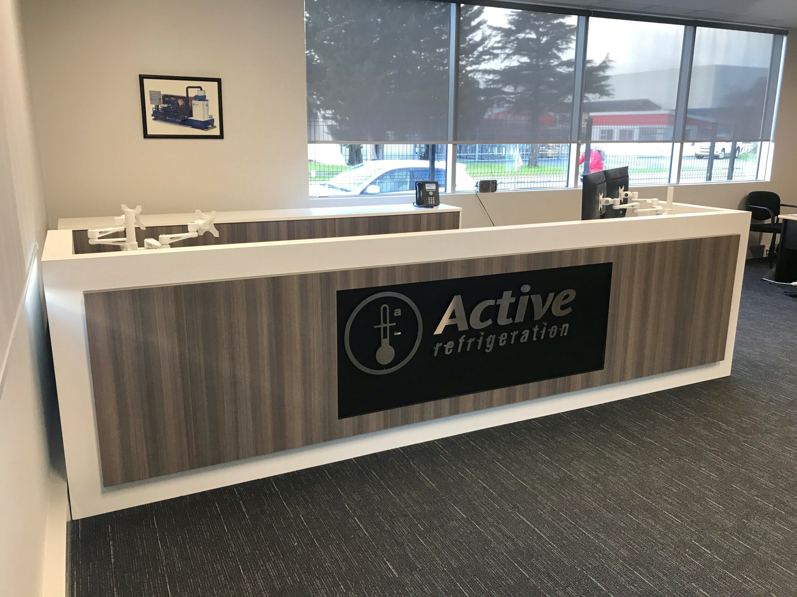 Custom Reception - Melamine - Canterbury Office Furniture