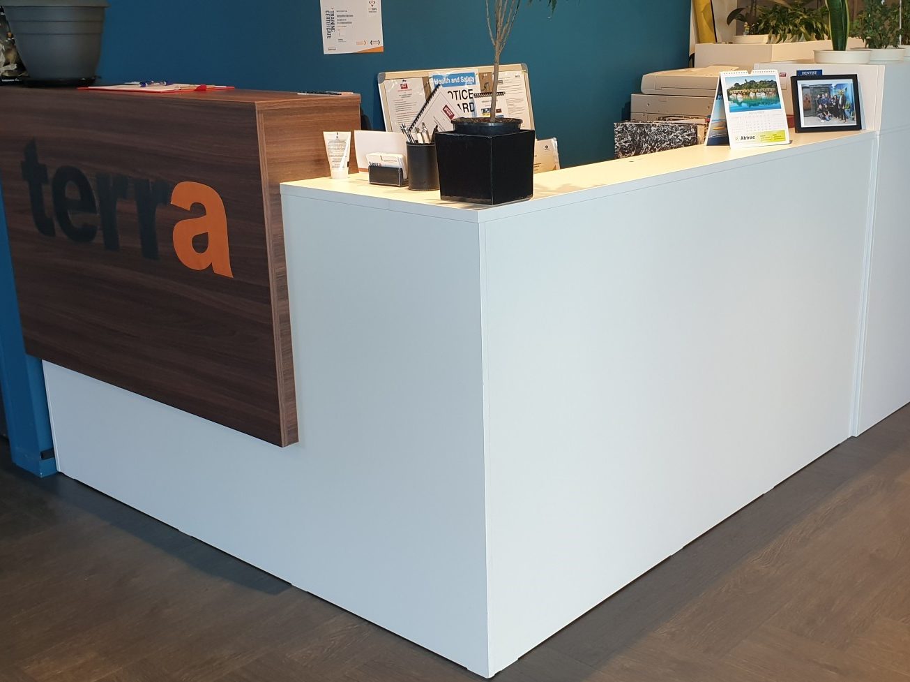 Custom Reception - Melamine - Canterbury Office Furniture