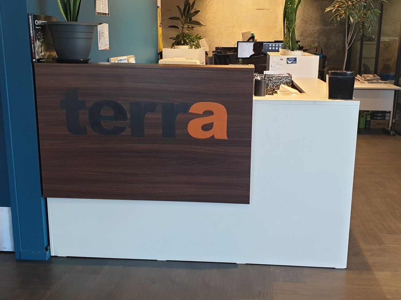 Custom Reception - Melamine - Canterbury Office Furniture