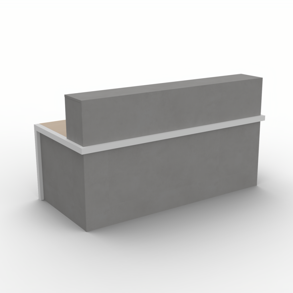 Douglas Design Reception Counter - Canterbury Office Furniture